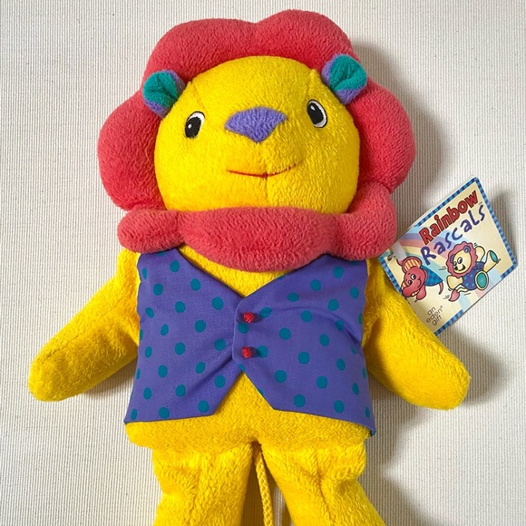 Eden Toys | Toys | Vintage Eden Lion Rainbow Rascals Plush 253 Rare 12 ...